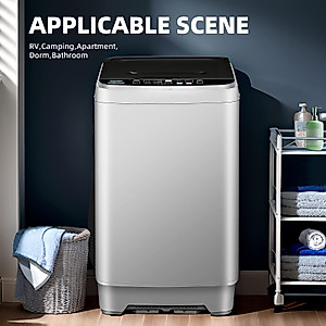 YLSCI XQB201A-GREY6-002 Washing Machine, Grey