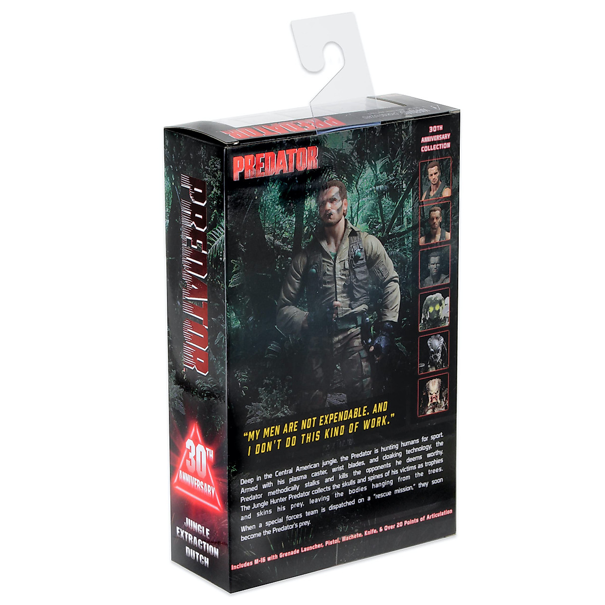 NECA - Predator - 7" scale action figure - 30th anniversary Jungle Extraction Dutch