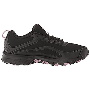 Reebok Women's Ridgerider 6.0 Hiking Shoe, Black/Pure Grey/Infused Lilac, 10