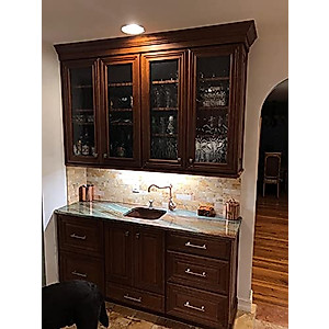 Kitchen Faucet Copper Bar Faucet 360 ° Swivel Single Handle Traditional Period Single Ceramic Lever Kitchen Sink Faucet Antique Mixer Tap One Hole Wet Bar Sink Faucet Victorian Commercial