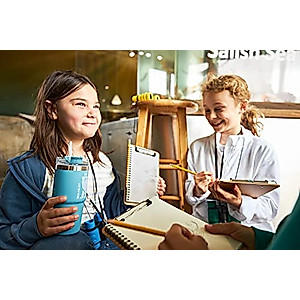 Stanley Adventure Quencher Travel Tumbler for Kids (8 and Above), 14oz, Stan the Bear Stainless Steel Insulated Tumbler with Lid and Straw