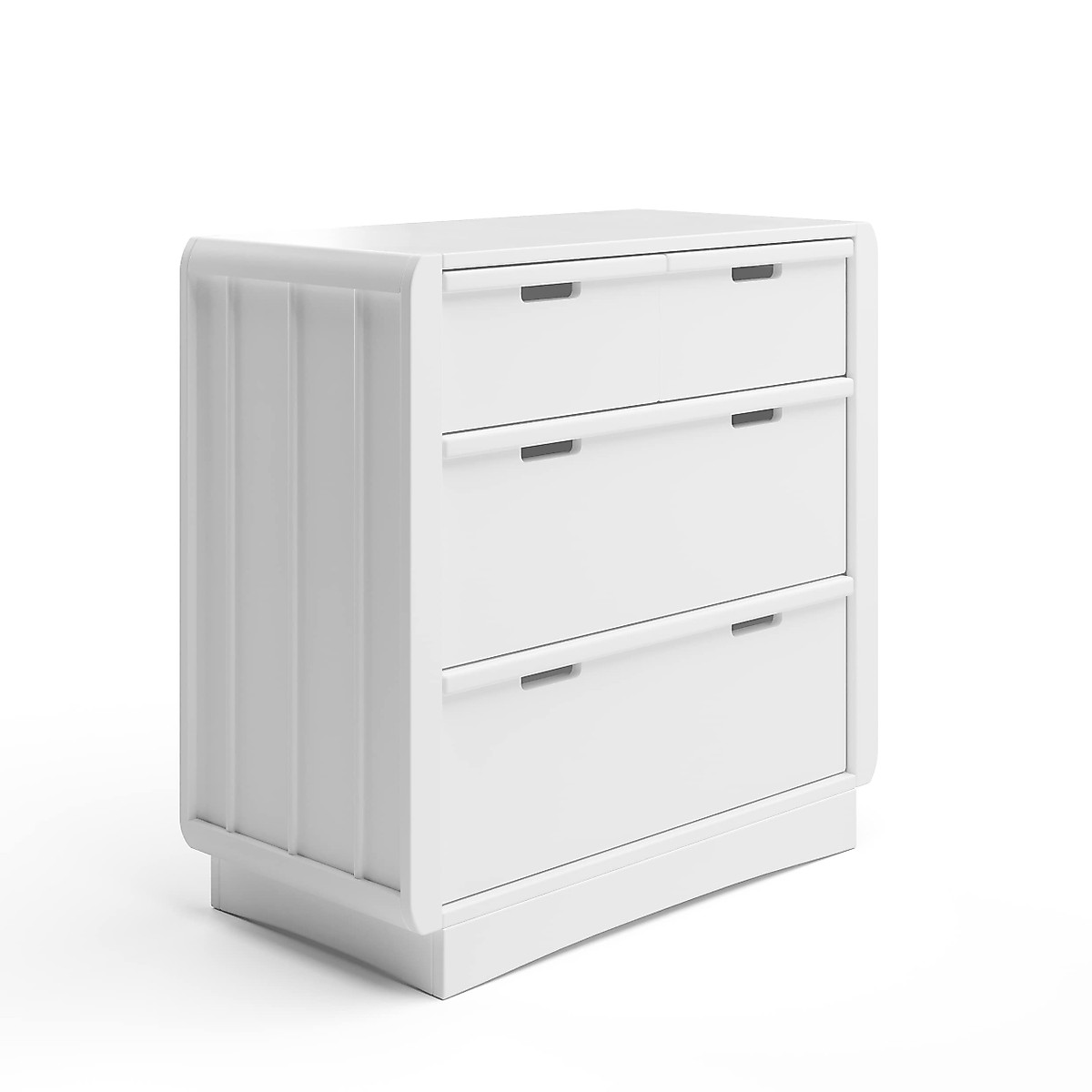 Storkcraft Skye Changing Dresser, 3 Drawer, White