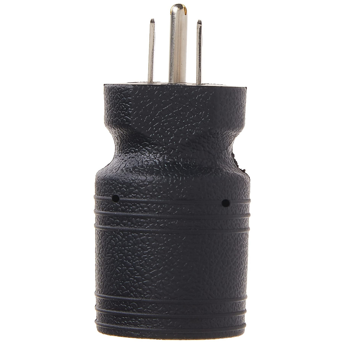 Conntek 30111-BK Locking Adapter U.S. 3 Prong Male Plug To 15 Amp Locking Female Connector NEMA 5-15P to NEMA L5-15R Black