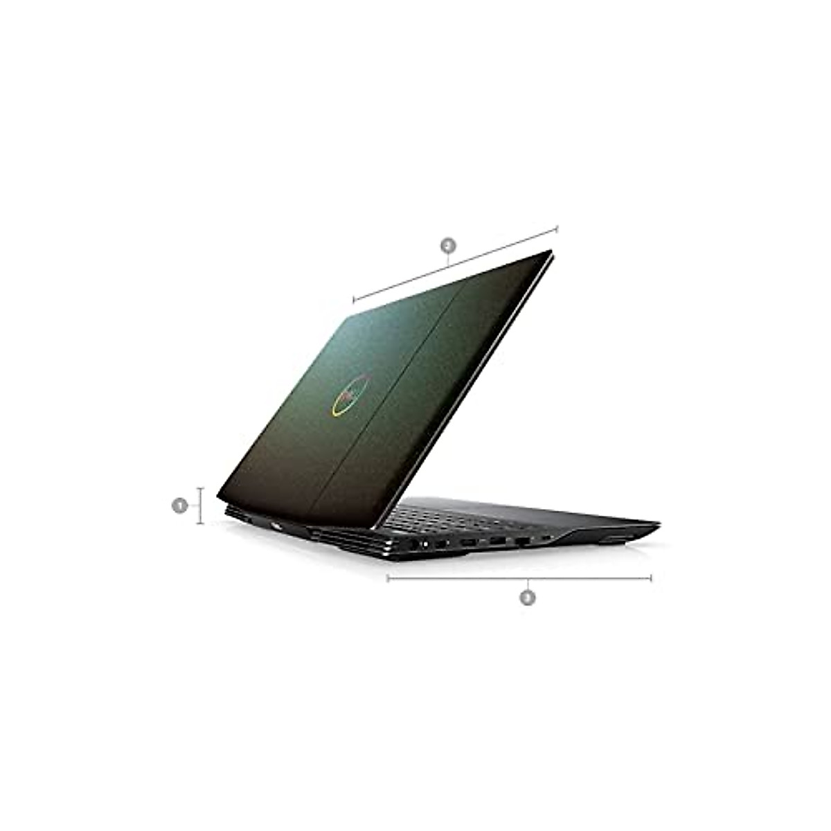 Dell G5 5500 Laptop | 15.6" 1920x1080 FHD | Core i7-10750H - 512GB SSD Hard Drive - 8GB RAM - Nvidia GeForce GTX 1650 Ti | 6 cores @ 5 GHz - 4GB GDDR5 Win 10 Pro Black (Renewed)