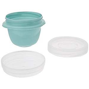Rubbermaid TakeAlongs Snacking Food Storage Containers, 1.2 Cup, Colors may vary
