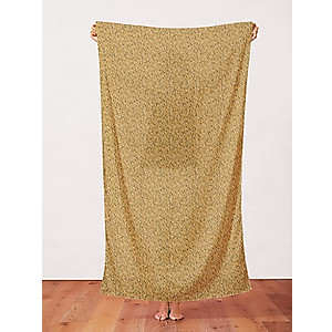 PBS Fabrics Over The Rainbow by Ampersand, Quilter's Cotton, Gold, Fabric by The Yard