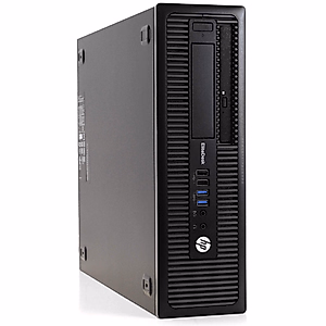 HP EliteDesk 800G2 Desktop Computer Intel Quad-Core Powered i5, Ultra-Fast 512GB M.2 NVMe SSD + 1TB HDD, 16GB DDR3 RAM, Windows 10 Pro, DVD, WiFi, 4 in 1 Gaming Bundle, Webcam, 24" Monitor (Renewed)