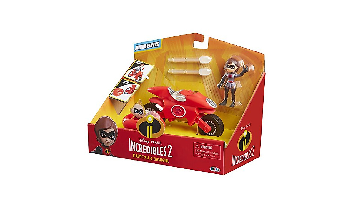 Incredibles 2 Elasticycle & Elastigirl Action Playset