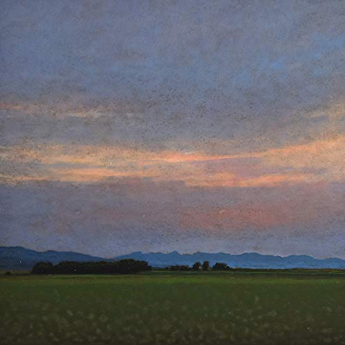 Twilight, Sangres by Jeff Aeling, Original Oil on Panel, 10" x 14"