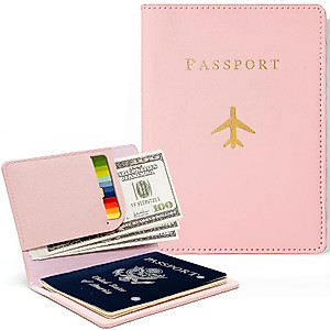 Passport Holder,Passport and Vaccine Card Holder Combo,Passport Holder With Vaccine Card Slot,Travel Essentials,Passport Cover,Passport Case,Passport Wallet,Travel Document Organizer,Travel Gifts