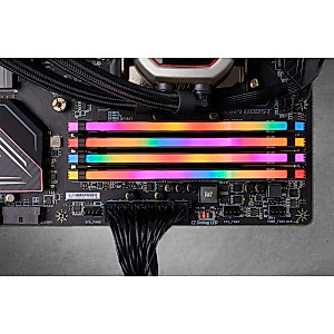 Corsair VENGEANCE RGB PRO 128GB (4x32GB) DDR4 3600 (PC4-28800) C18 Desktop memory – Black