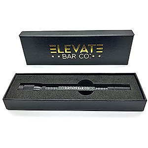 Elevate Bar Co.™ Heavy Duty 4-in-1 Cigar Punch Tool, Dual Size Punch (20 – 70 Gauge Cigar), Enhance Draw Pick Tool, and 2-Prong Nubber