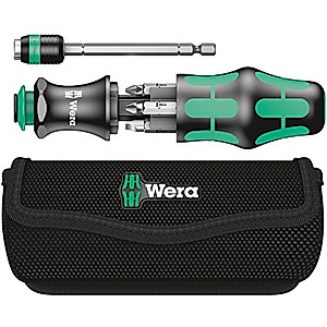 Wera - 5051021001 Kraftform Kompact 20 7-In-1 Bitholding Screwdriver with Removable Bayonet Blade (SL/PH/PZ)