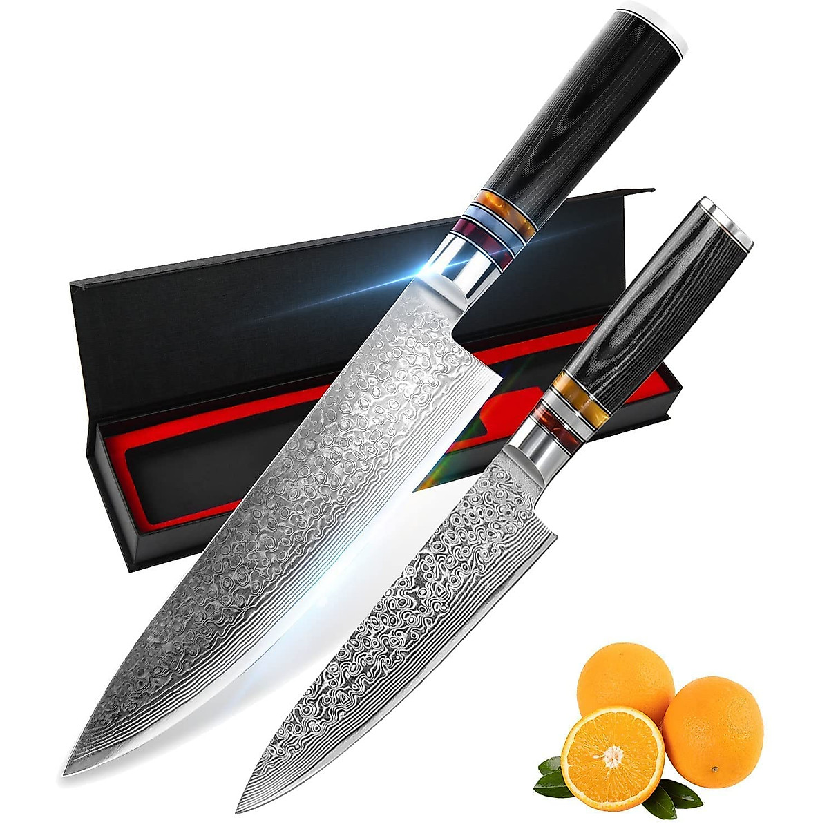 Chef's knives Damascus Steel Chef Knife Cuchillos de Chef Professional