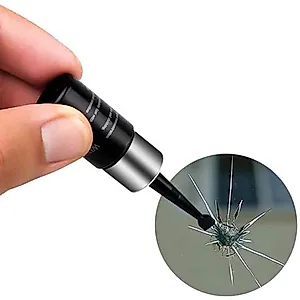 Automotive Glass Nano Repair Fluid-Car Windshield Repair Resin Cracked Glass Repair Kit,Glass Corrector Set, Crack Repairing for Car