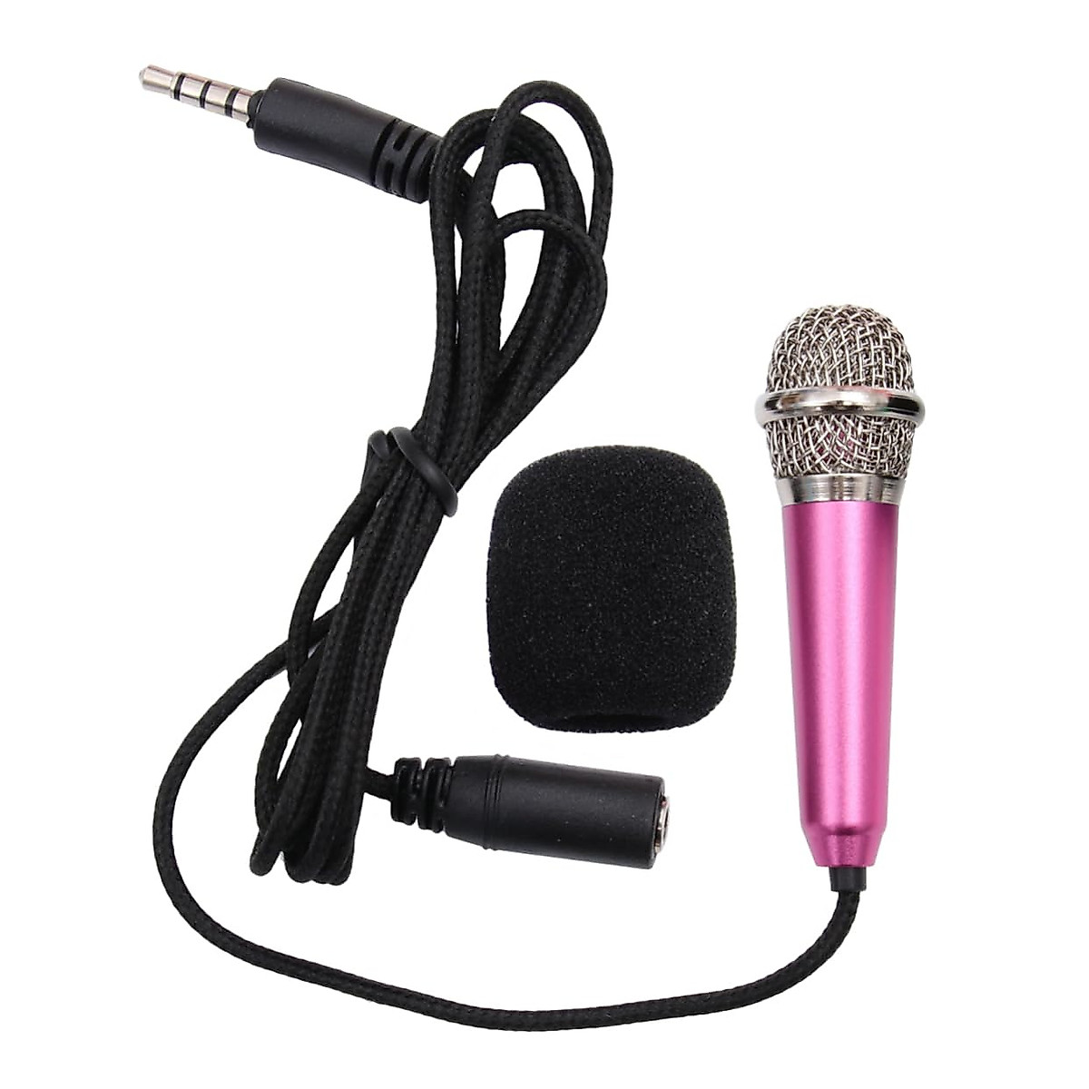 ERINGOGO 3pcs Mini Wireless Speakers for Computer Wire Connect Mic Speaker Machine Wireless Mic Wireless Computer Speakers Small Microphone Mic for Phone USB Mic Electric Wire Handheld