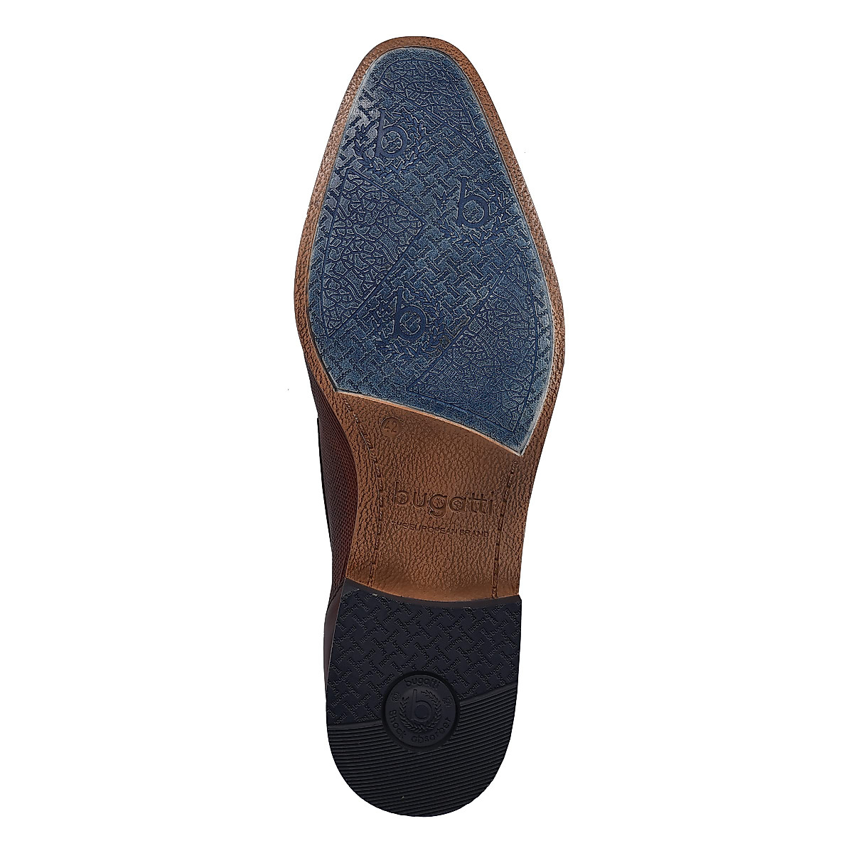 bugatti Men's 311420103500 Derbys, Brown Brown 6000, 11.5