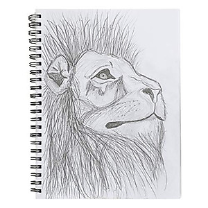 UCreate Poly Cover Sketch Book, Heavyweight, 9" x 12", Black, 75 Sheets