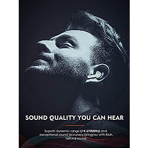 Hyeing Active Noise Cancelling True Wireless Earbuds,Bluetooth 5.2 in-Ear Headphones, Sweat Waterproof Hi-Fi Earphone,36H TV Gaming Headset with 4 HD ANC Microphones,for Smartphone Gifts Gym