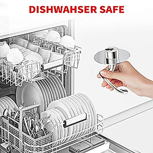 Spiral Dough Hook Accessories for Kitchenaid Stand Mixer, aikeec Fully Stainless Steel K45DH Dough Hook for Kitchen aid 4.5/5 Quart Tilt-Head Stand Mixer, Mess Free Mixer Accessory, Dishwasher Safe