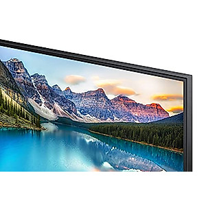 SAMSUNG T37F Series 24-Inch FHD 1080p Computer Monitor, 75Hz, IPS Panel, HDMI, Display Port, VESA Compatible, 3 Yr WRNTY (LF24T374FWNXGO),Blue/black