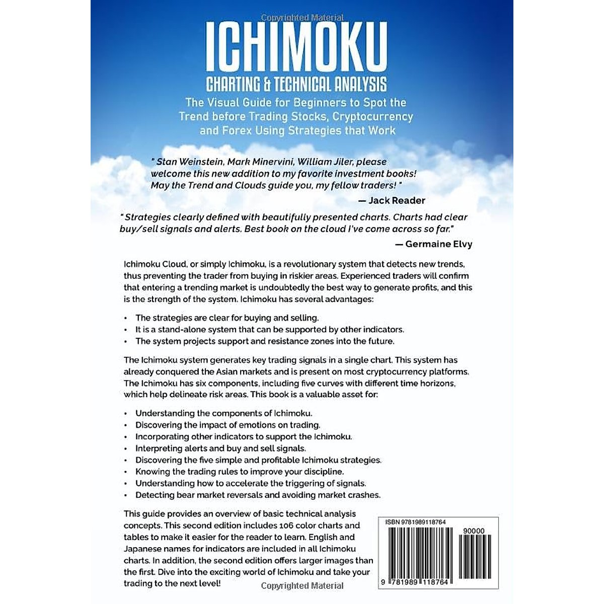 Ichimoku Charting & Technical Analysis: The Visual Guide for Beginners to Spot the Trend Before Trading Stocks, Cryptocurrency and Forex using Strategies that Work (second edition)