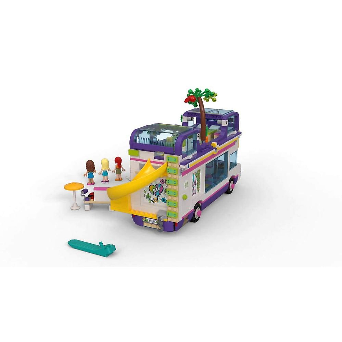 LEGO Friends Friendship Bus 41395 Heartlake City Toy Playset Building Kit Promotes Hours of Creative Play (778 Pieces)