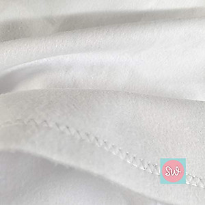 Lovable Gift Co Safari Animals Personalized Baby Blanket, Safari Nursery, Custom Name Blanket