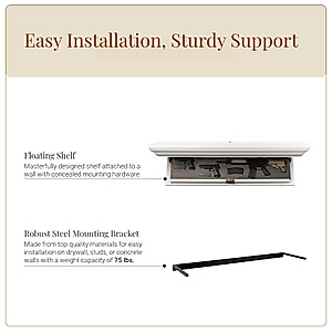 Stealth-Masters™ Bravo Concealment Shelf (Brilliant White, Large)