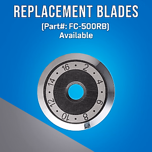 Jonard Tools FC-500 Precision Fiber Optic Cleaver for 250µm and 900µm Fiber Cable with 16 Position Blades