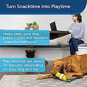 PetSafe Rawhide Treat Ring Refills, Breakfast, Lunch and Dinner, Size B- Variety Pack of Replacement Treats for PetSafe Busy Buddy Treat Ring Holding Toys