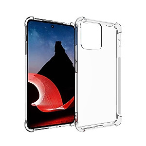 VIESUP for Motorola ThinkPhone 5G 2023 Case Cover - [Scratch Resistant] [Easy to Hold] Transparent Silicone TPU Case Clear Phone Case Holder for Moto Think Phone 5G 2023 XT2309 [6.6-INCH] [Clear]