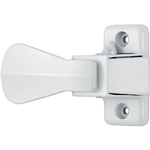 Ideal Security GL Lever Handle Set for Storm Doors and Screen Doors, Storm Door Handle Replacement, Screen Door Handle, White