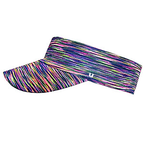 Scunci Sporty Visor Headwrap, Super stretchy and comfy, One Size, Assorted Colors (1-Count)