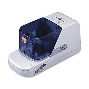Max EH-70F Max Electronic EH-70F Stapler, 70 Sheet Capacity, Gray