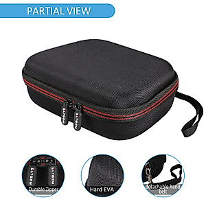 LTGEM Hard Case for Nintendo Switch Pro / Playstation DualSense / Xbox Controller - Travel Protective Carrying Case Bag, Case Only(Black+Black)