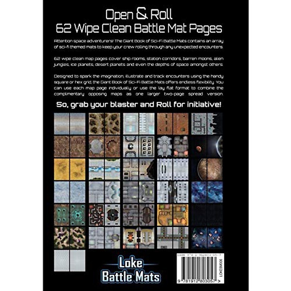 Giant Book of Sci-Fi Battle Mats