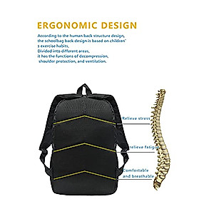 Cartoon Anime Backpack 3D Printing Backpack Travel Leisure School Bag Fashion Boys Simple Creative Girls