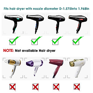 Collapsible Hair Dryer Diffuser + Scalp Massager Shampoo Brush- Silicone Blow Dryer Diffuser Attachment - Lightweight Portable Hair Diffuser