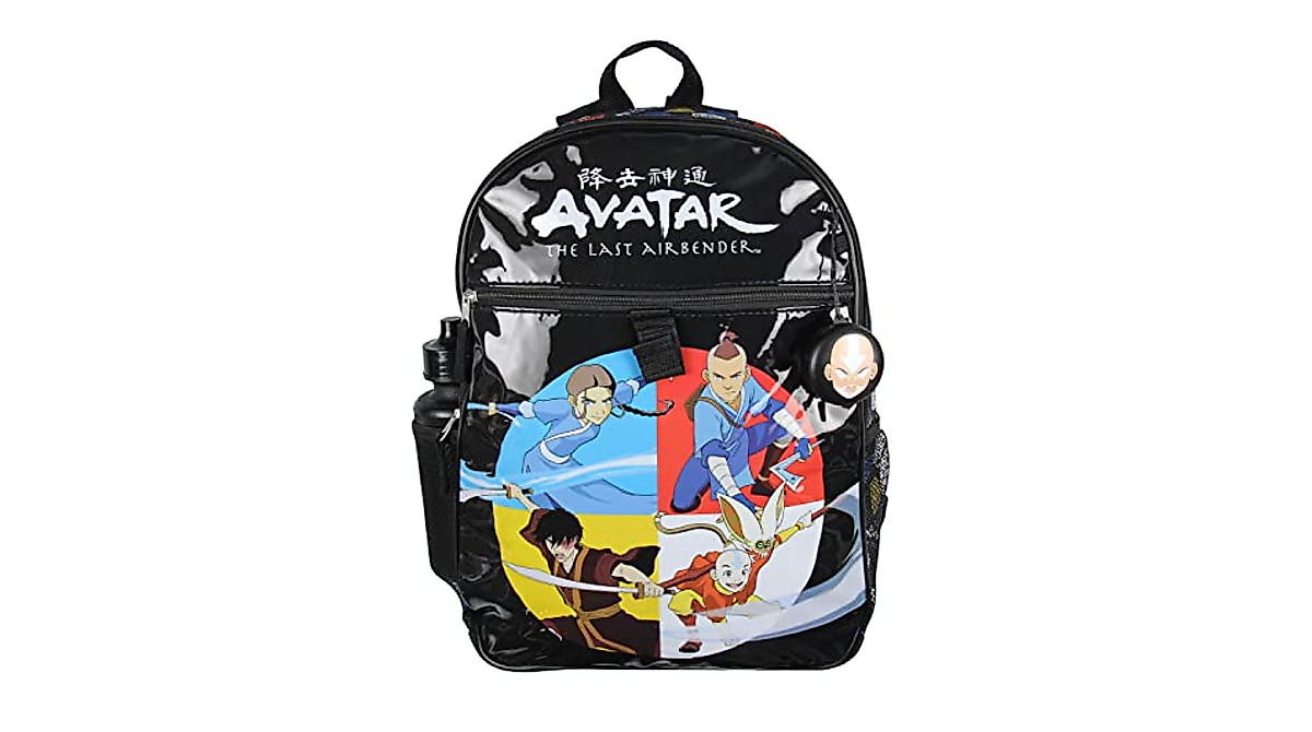 Official Avatar The Last Airbender Backpack Set