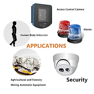 Oiyagai 2pcs SR602 Motion Sensor Detector Module Pyroelectric Infrared Sensory Switch