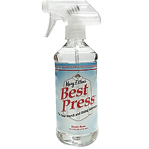 Mary Ellen Products Clear Sizing Alternative Starch, 16.9 Fl Oz (Pack of 1), Scent Free, 16