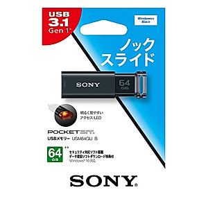 Sony 64GB MicroVault U-Series USB Flash Drive (USM64GU/B)
