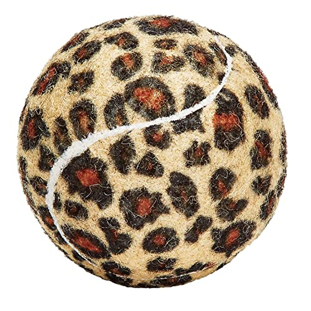 Unique Sports Dog Fetch Squeaker Balls Animal Prints 18 Pack