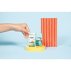 RADIUS Vegan Peppermint Anywhere Floss Travel Dental Floss for Oral Care Boost Non Toxic Tooth & Gum Protection (20 Single Use Flossers per Pack) - Pack of 3