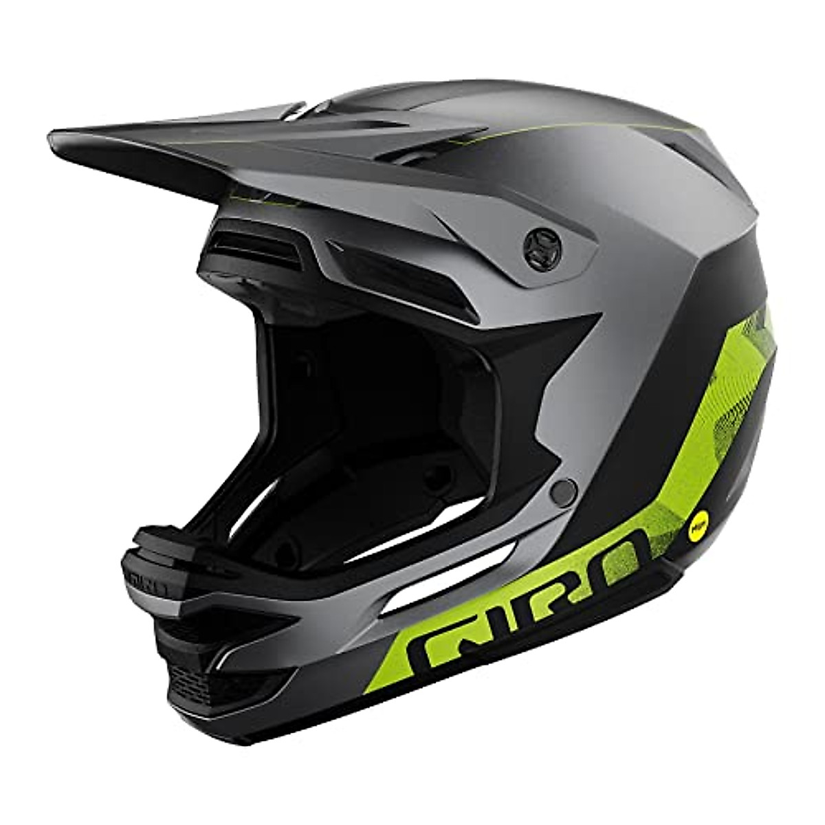 Giro Insurgent Spherical Mountain Bike Helmet - Matte Metallic Black/Ano Lime Medium/Large