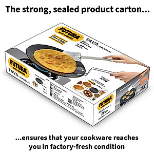 Hawkins-Futura Hard Anodized Concave Griddle Tava, 11-Inch Diameter