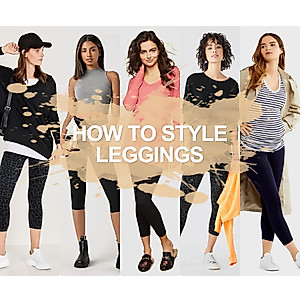 TNNZEET Black High Waisted Capri Leggings for Women, Buttery Soft Workout Yoga Leggings