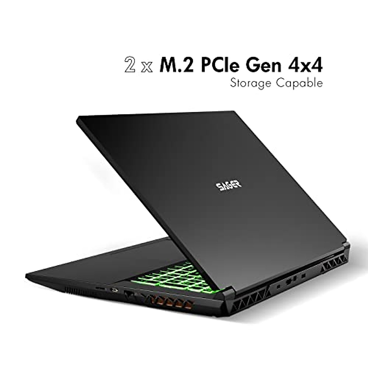 Sager 2023 NP7881D Gaming Laptop, 17.3 Inch FHD 144Hz 72% NTSC, Intel i9-13900HX, RTX 4060 8GB, 32GB RAM, 1TB Gen4 NVMe SSD, TBT 4, Win 11