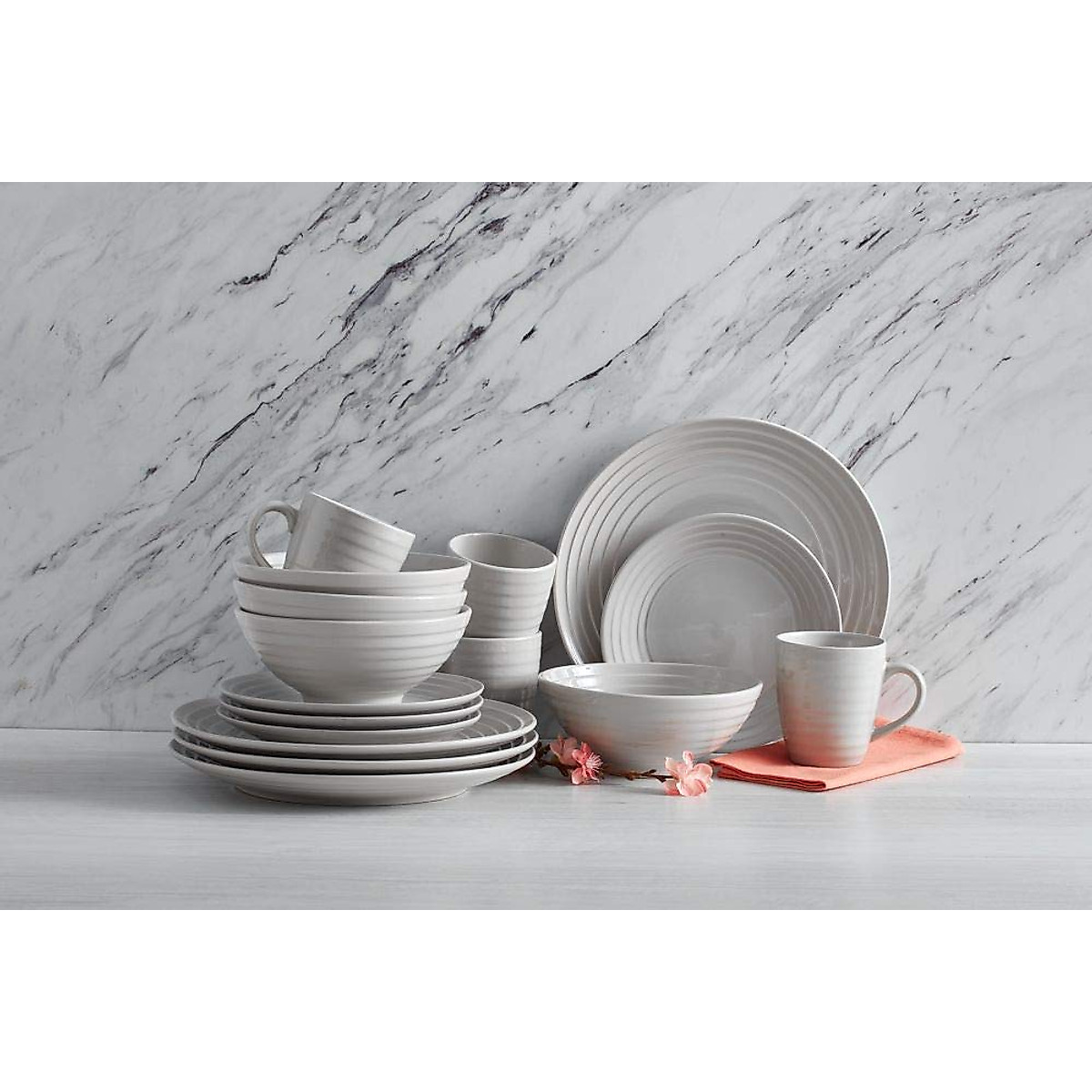 Pfaltzgraff Sophia 16-Piece Dinnerware Set, Service For 4